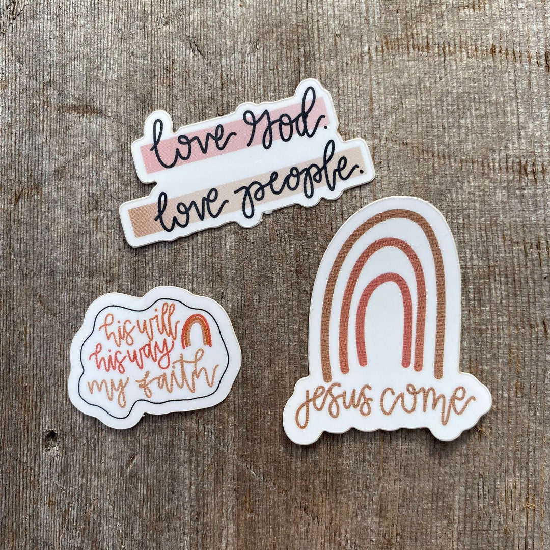 Neutrals Mini Sticker Pack - Etsy