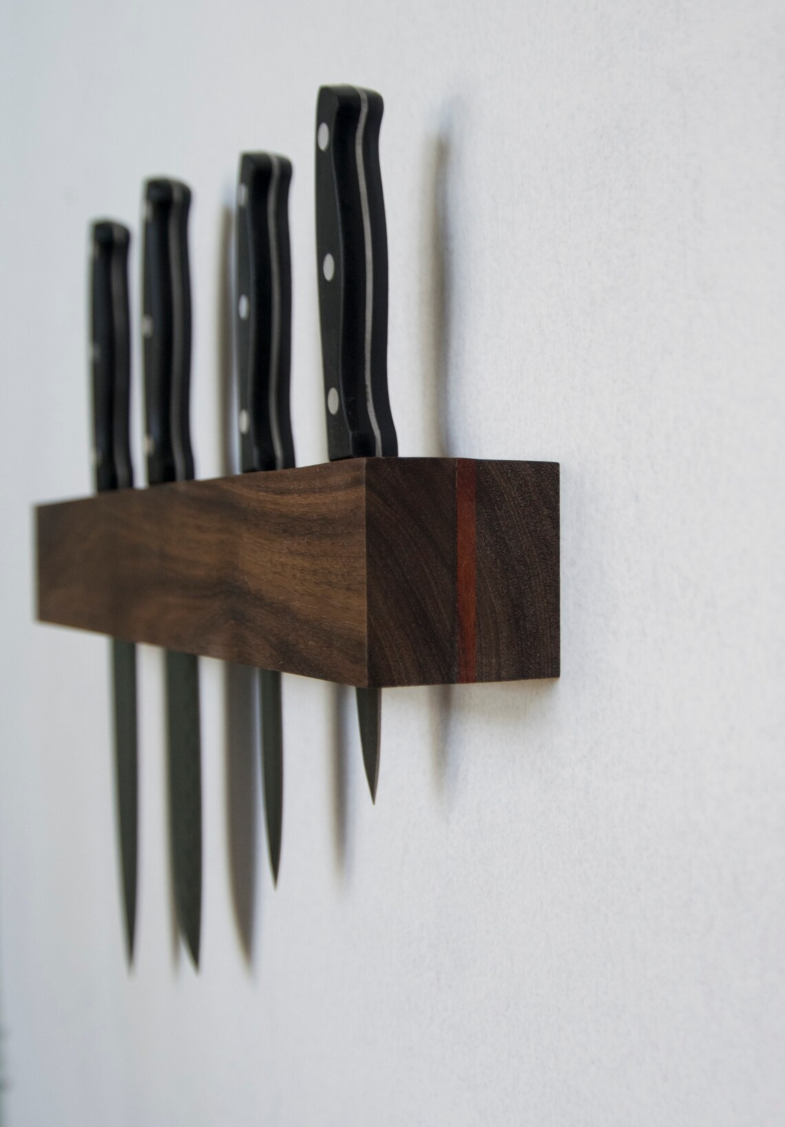 Porte-couteau en bois Porte-couteau à montage mural Décor | Etsy