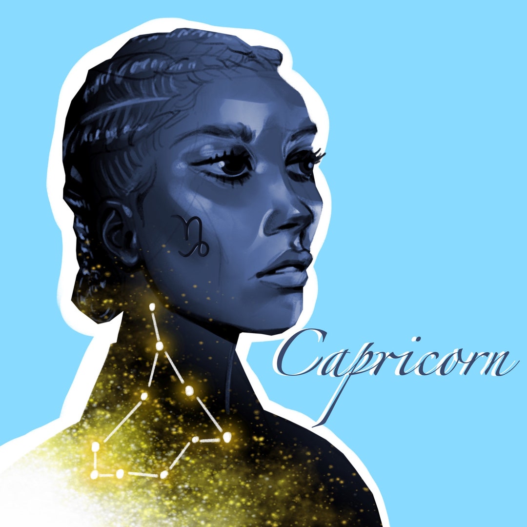 Zodiac Sign Capricorn Digital Download - Etsy