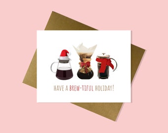 Christmas Latte Sweet Holiday Card BOXED SET OF 8 - Etsy