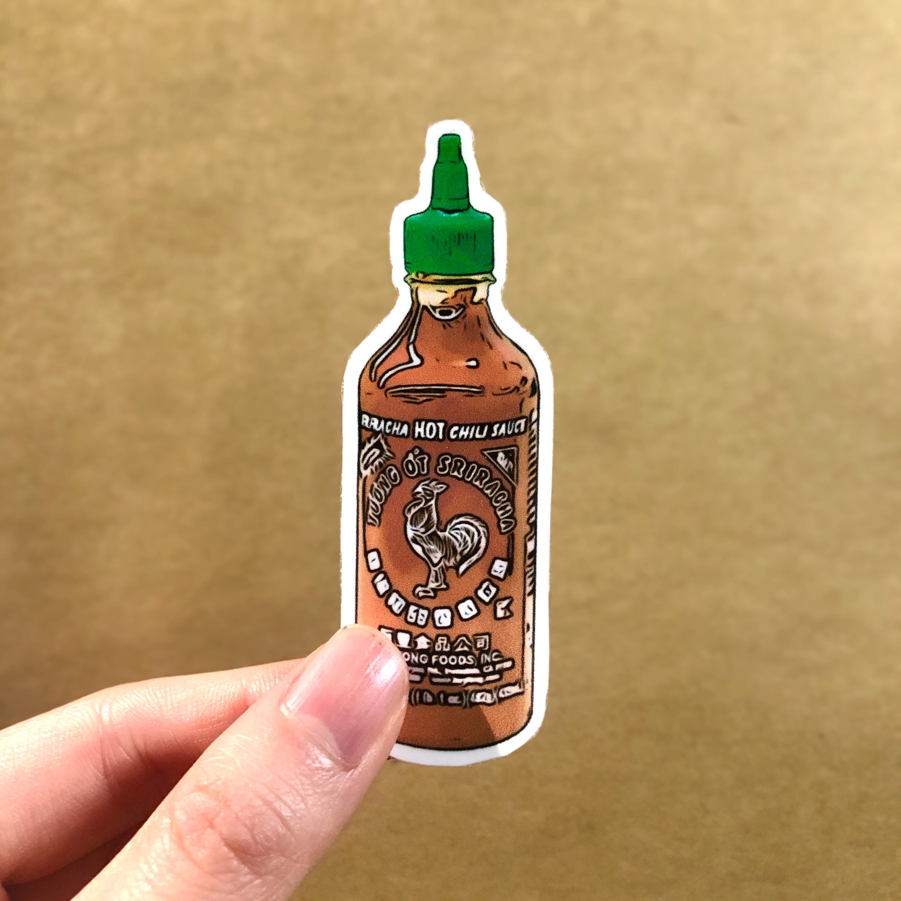 Asian Sauces Stickers Sriracha Kewpie Soy Sauce Sticker - Etsy