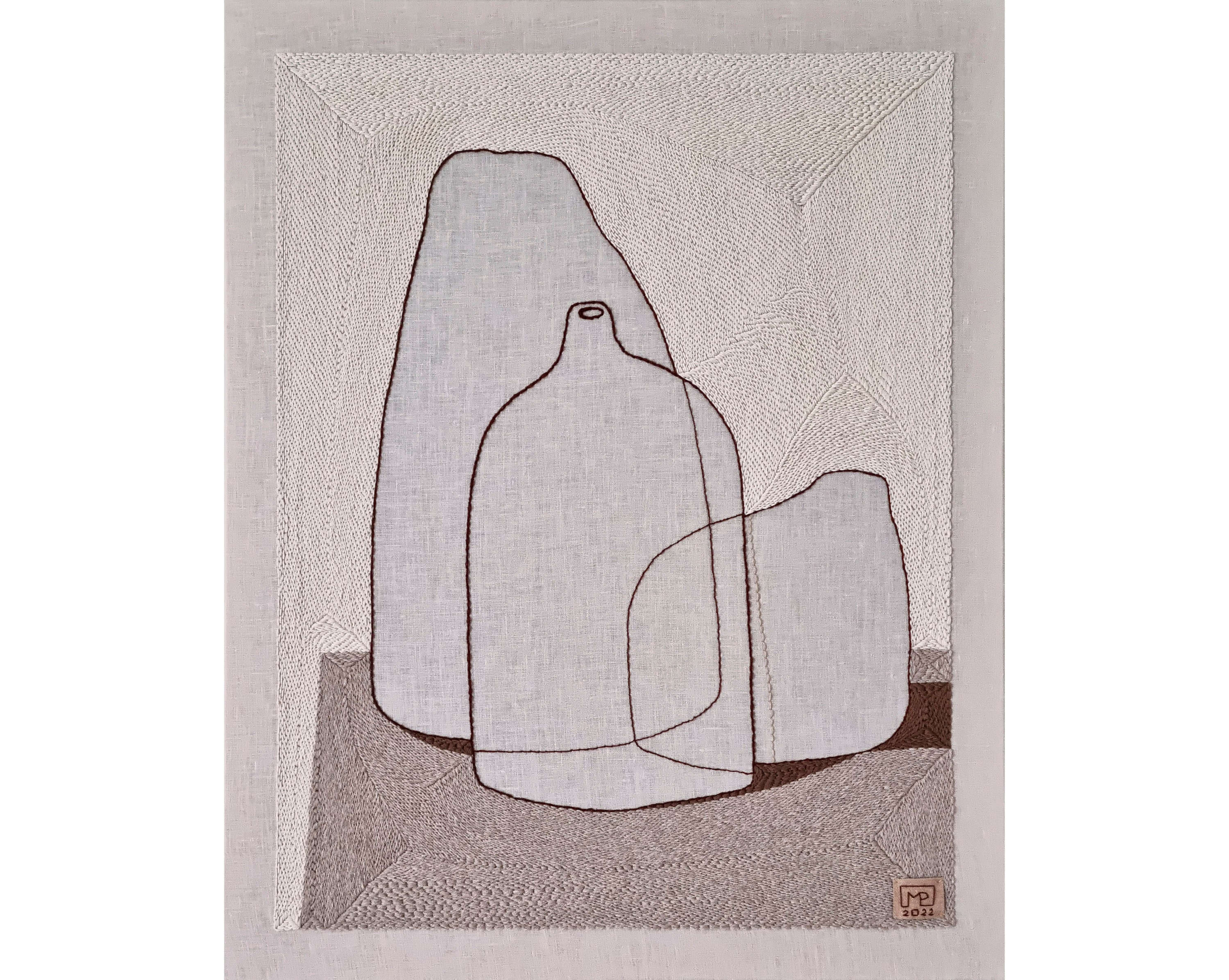 Artwork for Wall Original, Large Minimalist Textile Art, Fiber Art Wall ...