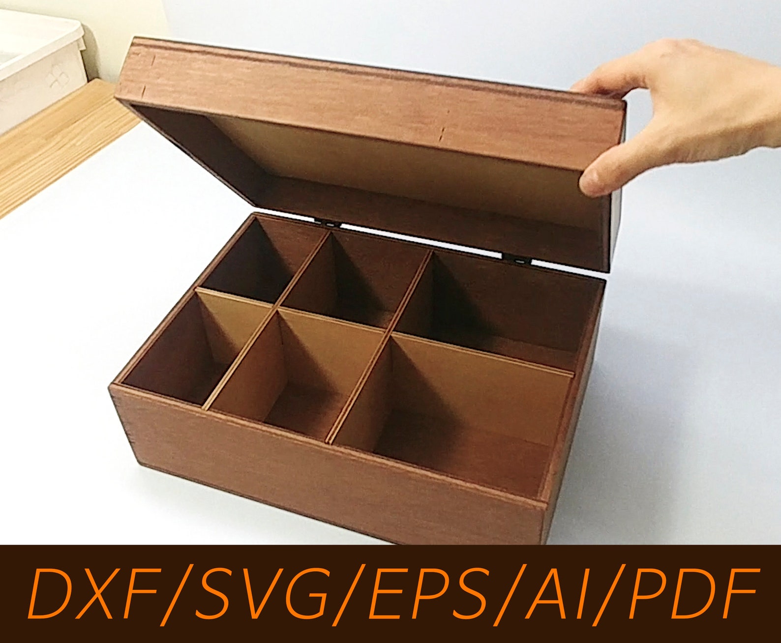 Storage Box, Download, CNC File, Laser Cut Vector Plan - Etsy