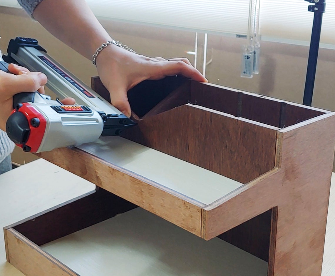 Desk Organizer, Download, CNC File, Laser Cut Vector Plan - Etsy