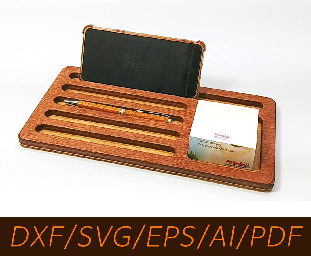 Wood Pen Holder, Download, CNC File, Laser Cut Vector Plan - Etsy