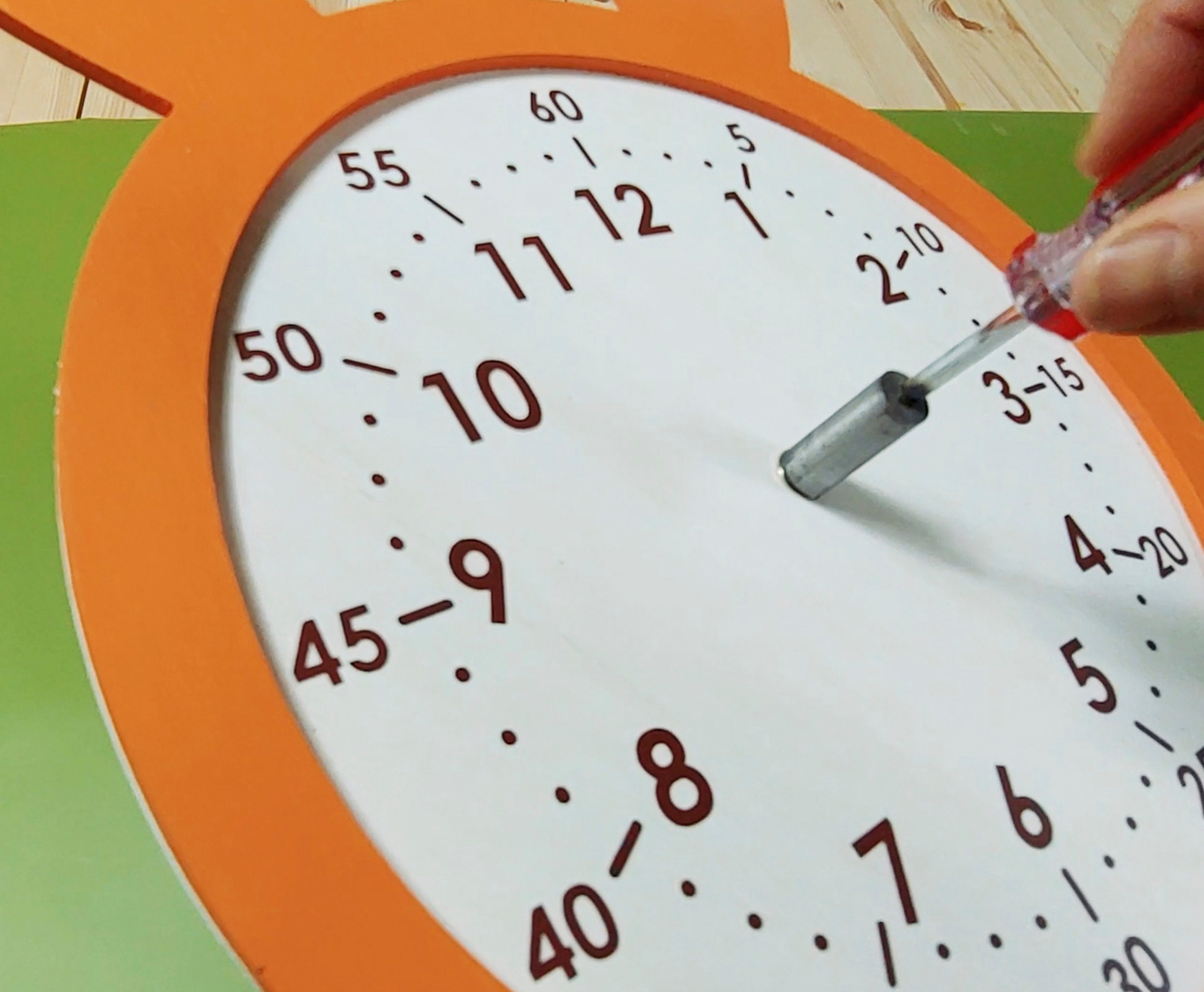 Learning Clock, Download, CNC File, Laser Cut Vector Plan - Etsy