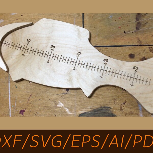 Fish Measure Board - Etsy