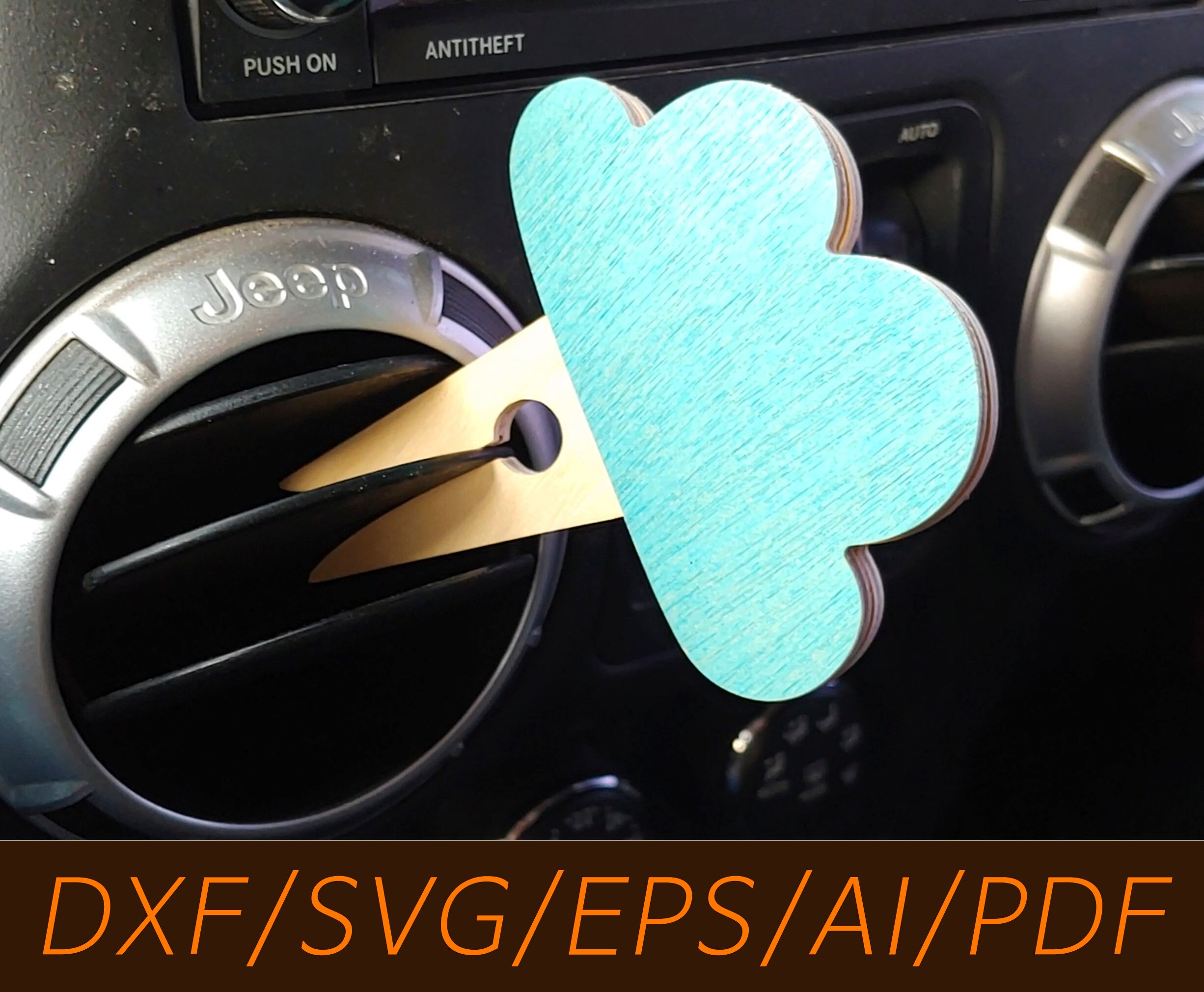 Car Mask Clip, Download, CNC File, Laser Cut Vector Plan - Etsy