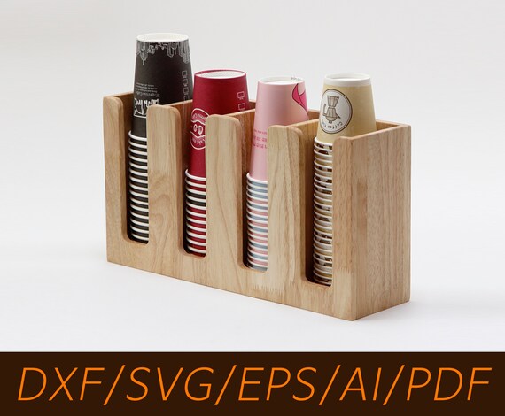 Party Cup Dispenser Dxf Files for Cnc - Etsy