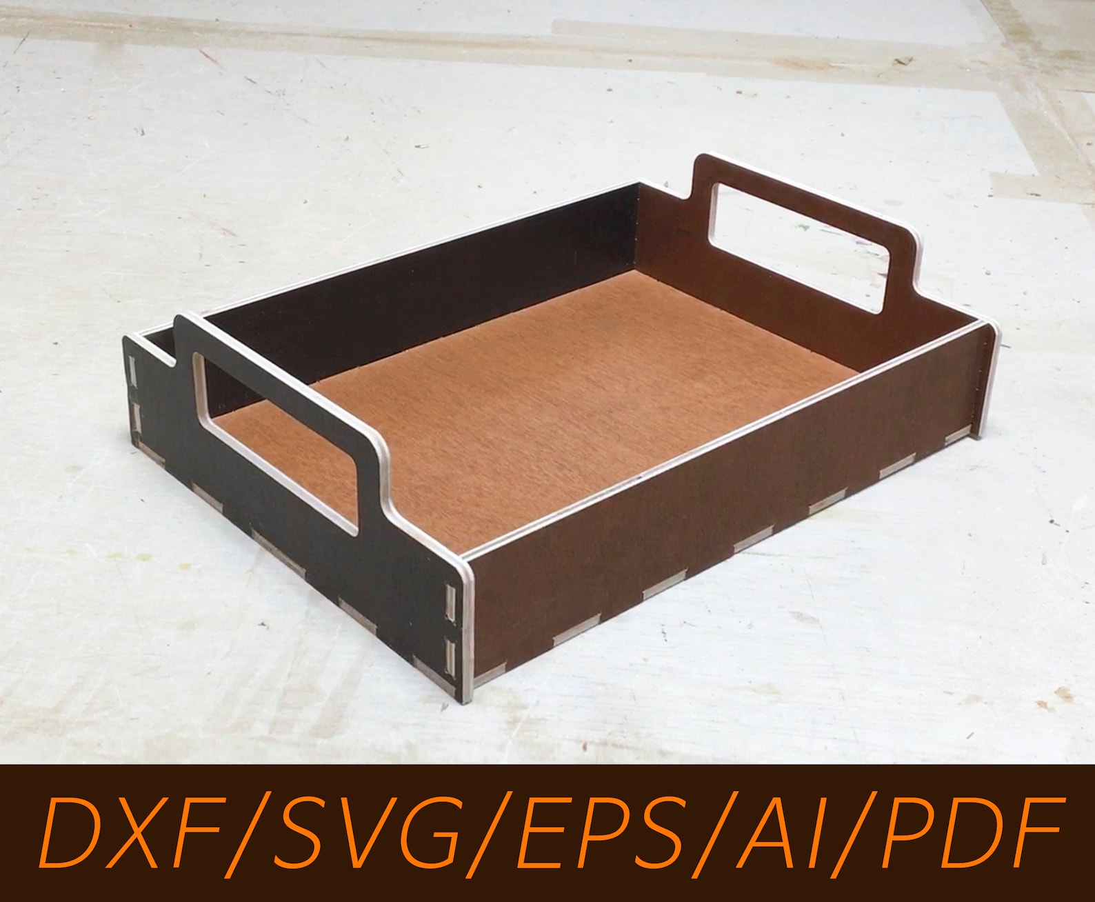 Wood Serving Tray, CNC File, Laser Cut Vector Plan - Etsy