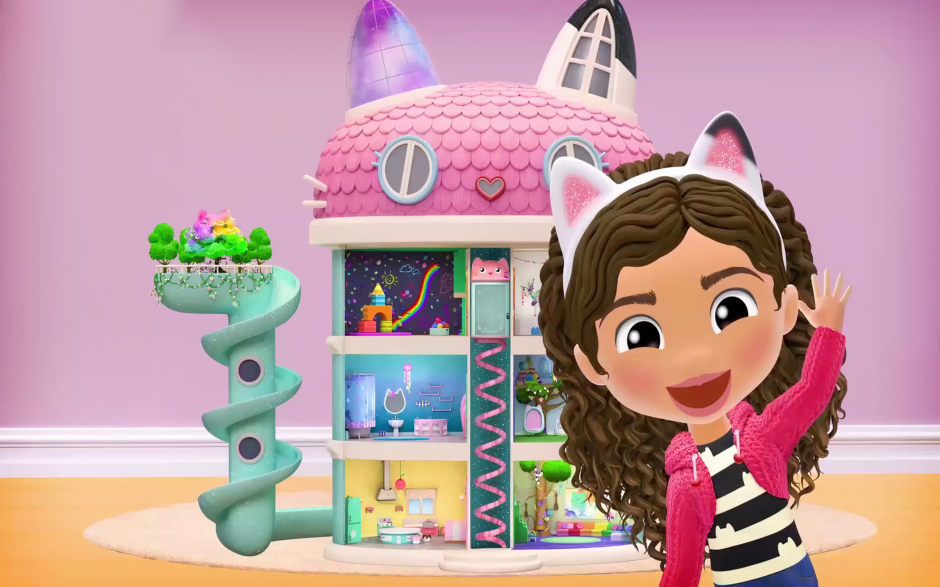 Gabby's Dollhouse Birthday Rug Girls Party Decor - Etsy