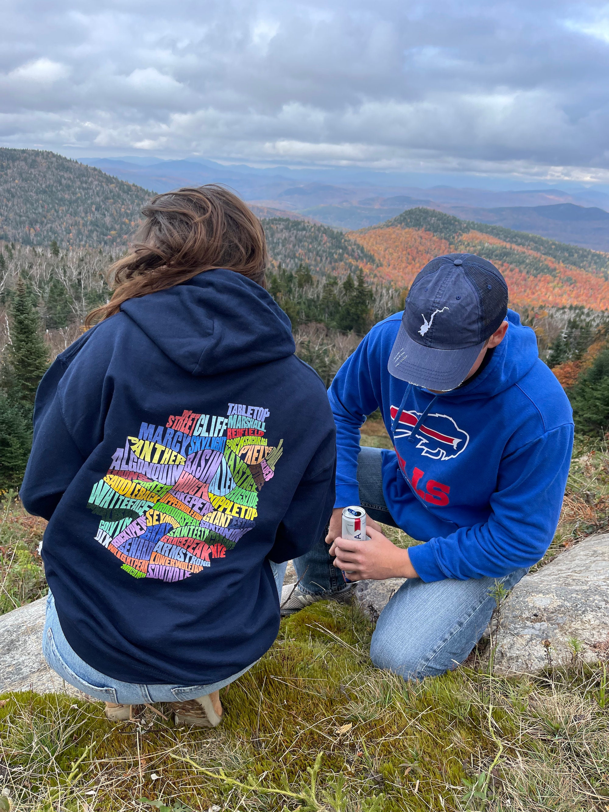 Adirondack High Peaks 46 Peaks Hoodie | Hiking Life | Mountain Hiking ...