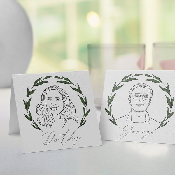 Digital Place Cards for Thanksgiving - Etsy