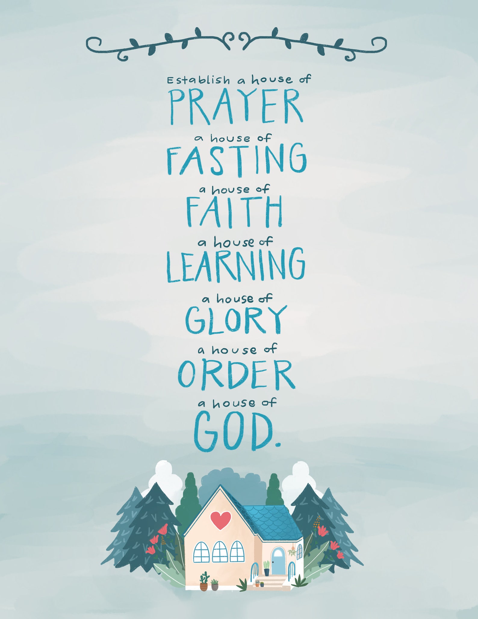 Instant Download Printable LDS Quote Wall Decoration Artwork "the ...