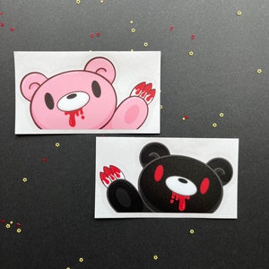 Usa-chan and Kuma-chan Peeker Stickers Ouran High School Host Club - Etsy
