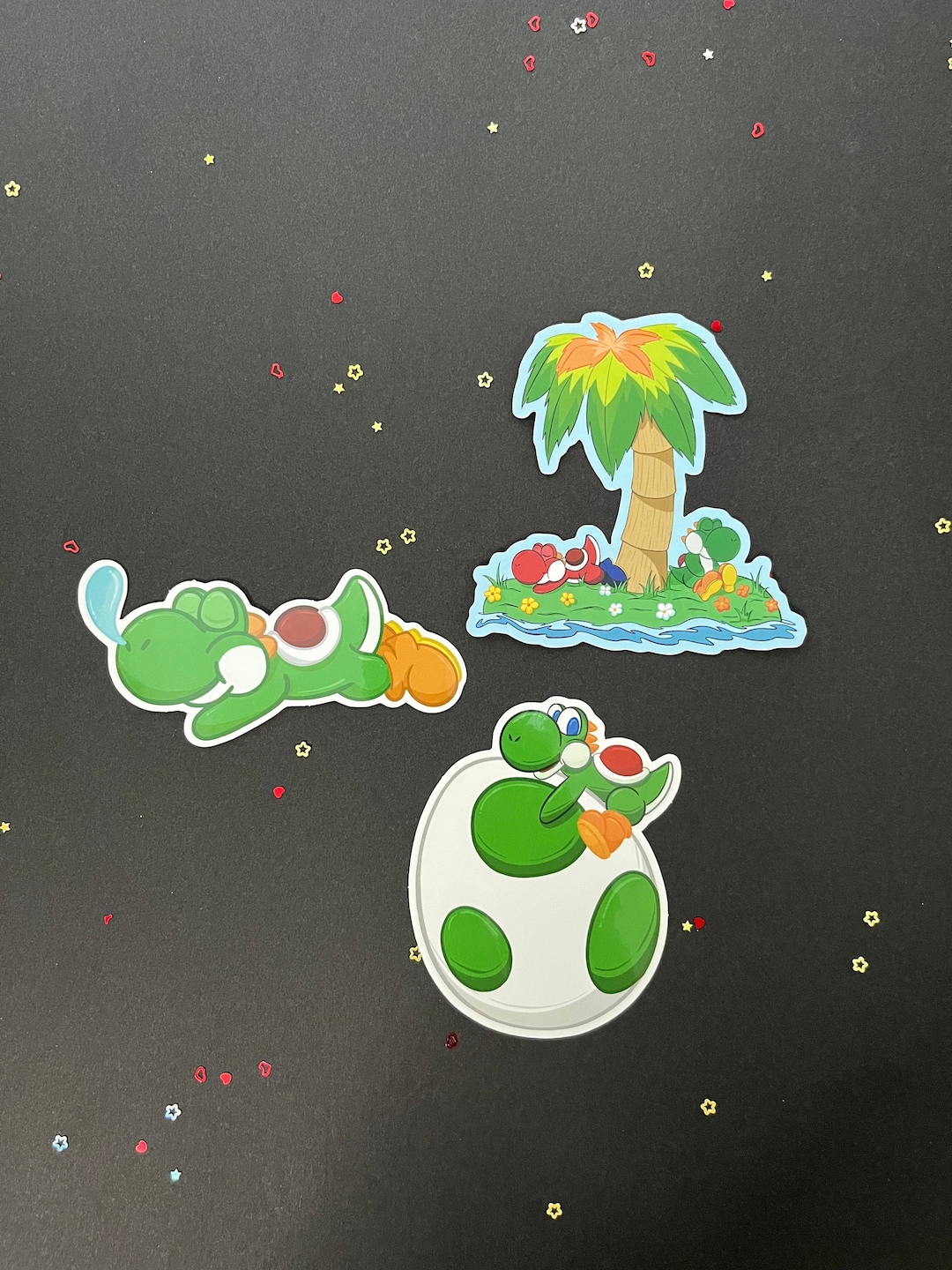 Yoshi Stickers - Island, Egg, Sleepy Yoshis - Etsy