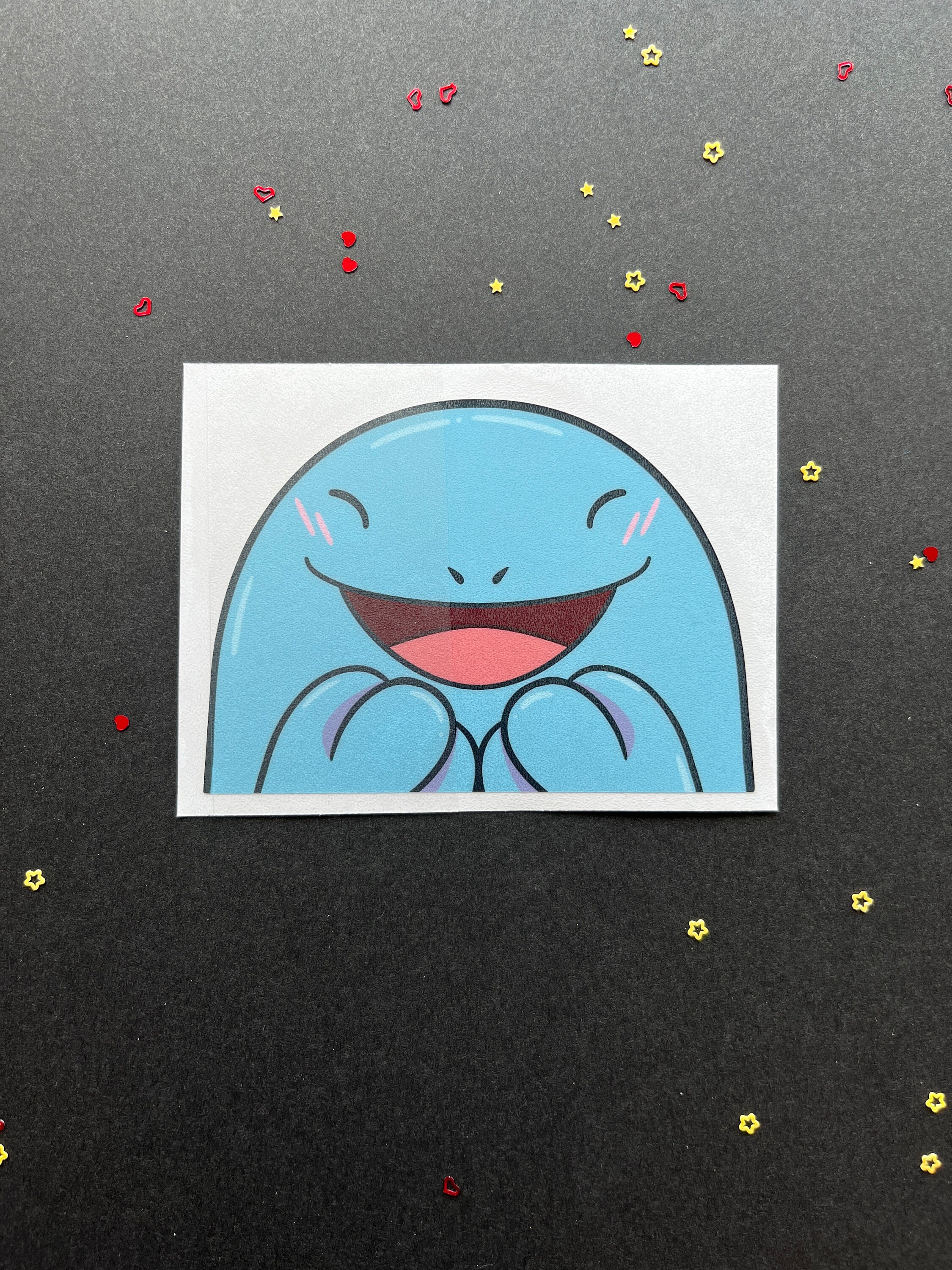 Wooper, Quagsire, and Clodsire Peeker Stickers Pokemon - Etsy