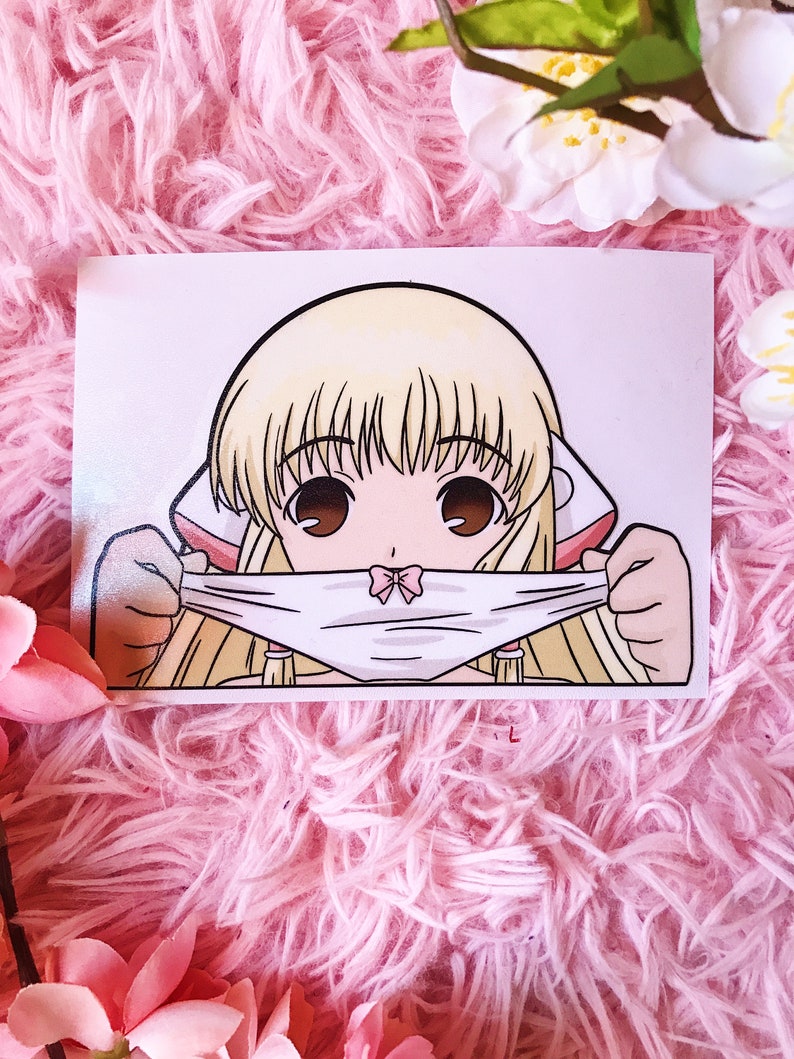 Pantsu Chii Chobits Peeker Sticker - Etsy