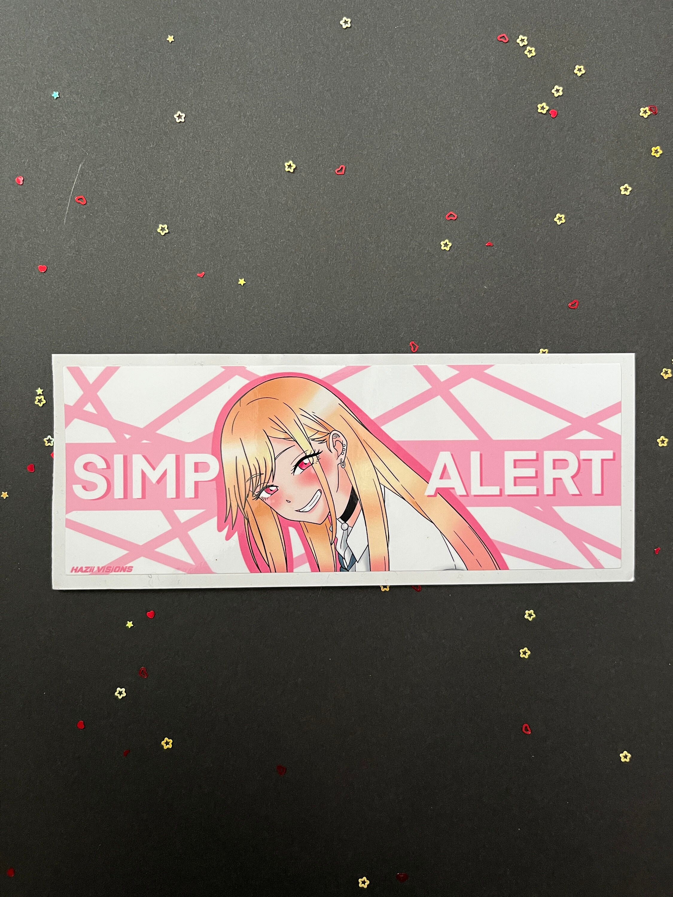 SIMP ALERT Slap Sticker Marin Kitagawa, Zero Two, Power, Makima, Hayase ...