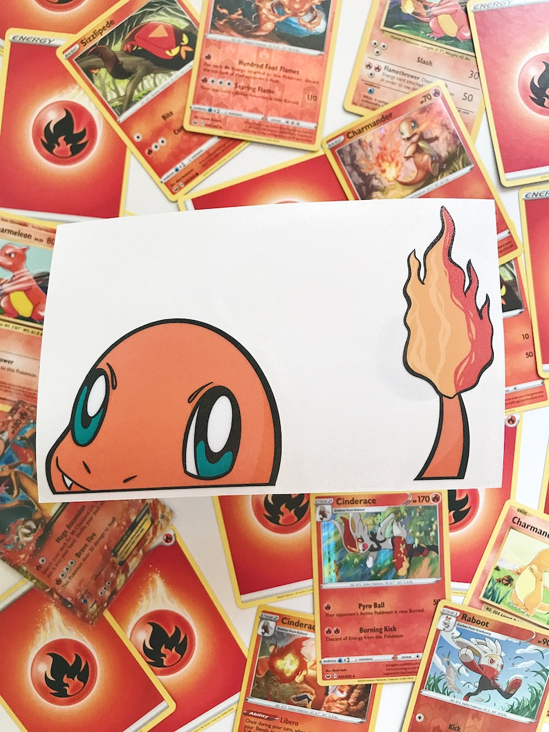 Pokemon Peeker Stickers - Etsy