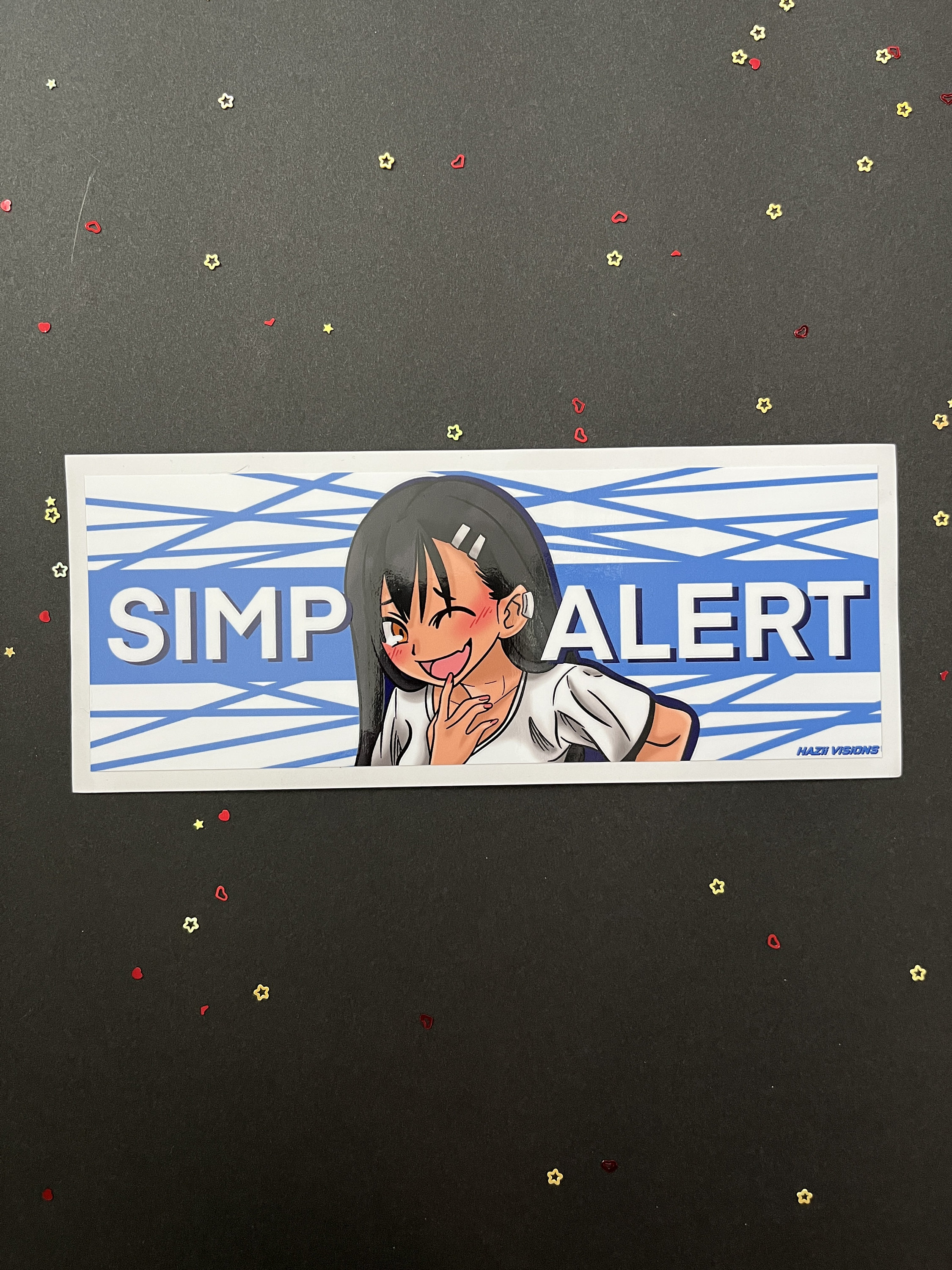 SIMP ALERT Slap Sticker Marin Kitagawa, Zero Two, Power, Makima, Hayase ...