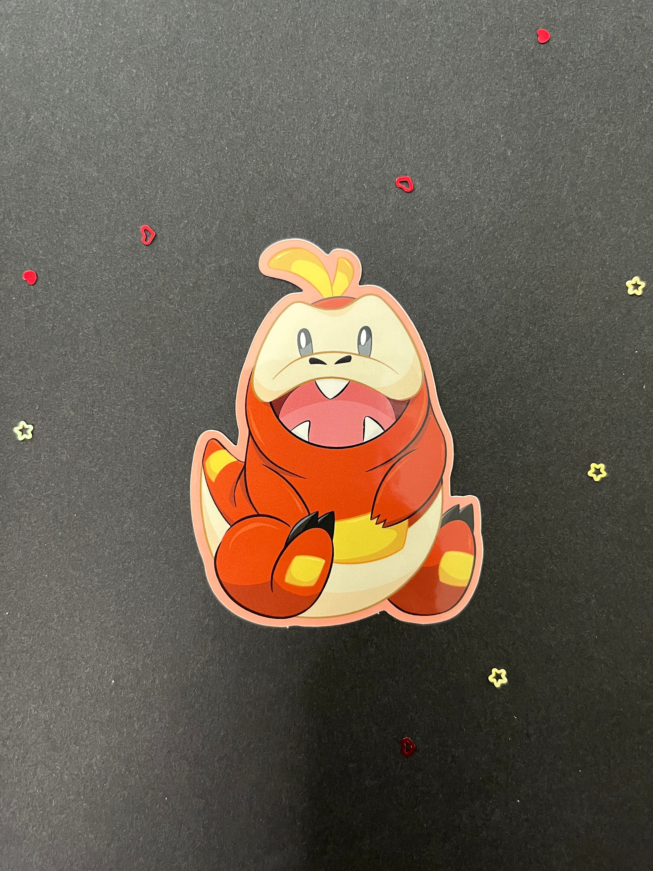 Happy Fuecoco Sticker Pokemon - Etsy