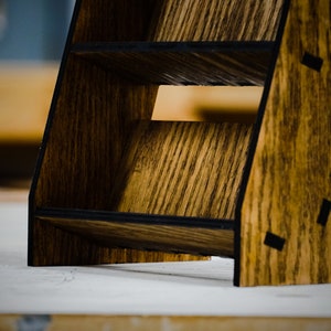 Customisable 33 Deck Wooden Playing Card Display(triple) Magic Tricks ...