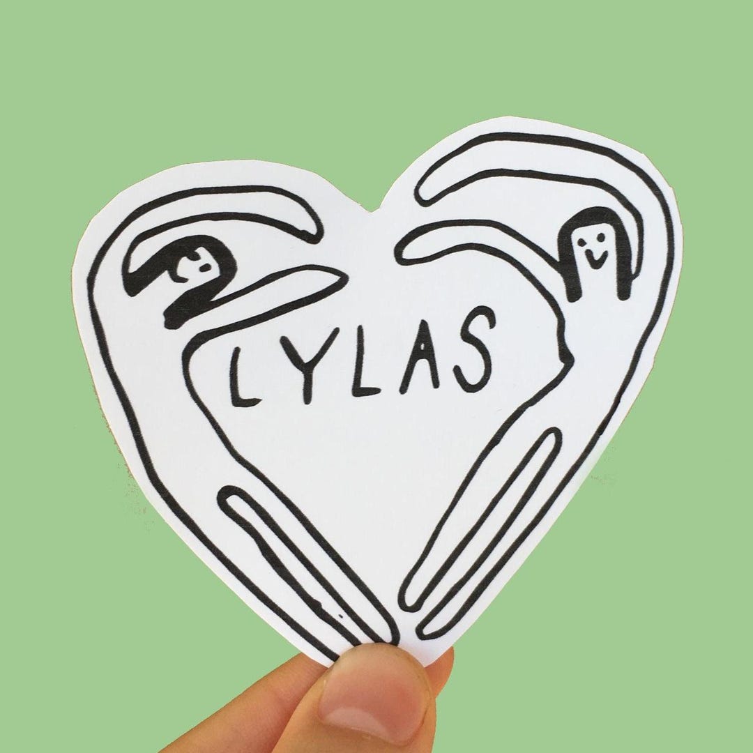 LYLAS Vinyl Sticker | Best Friend Sticker | Love You Like a Sister ...