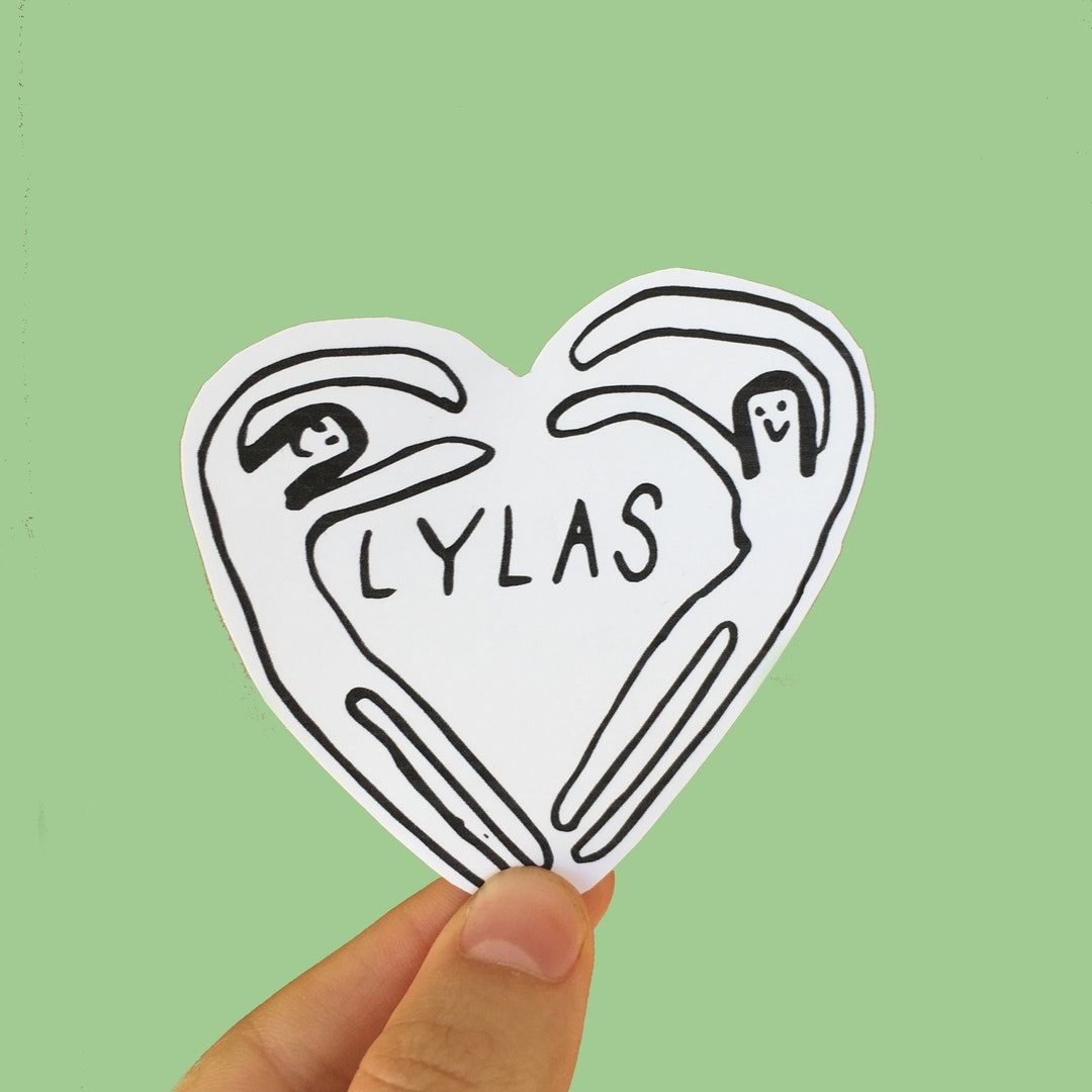 LYLAS Vinyl Sticker Best Friend Sticker Love You Like a - Etsy