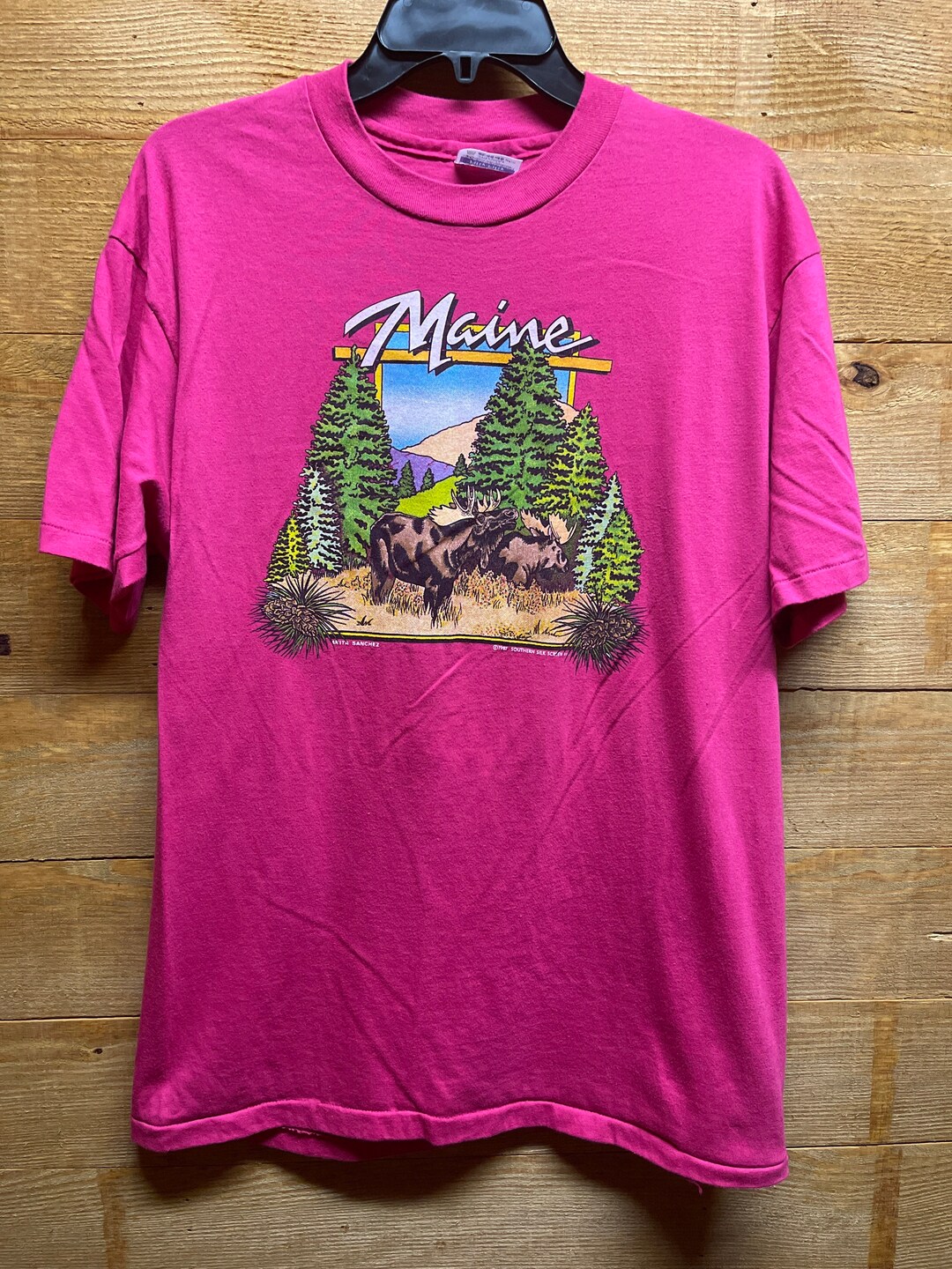 1987 Southern Silk Screen Tshirt - Etsy