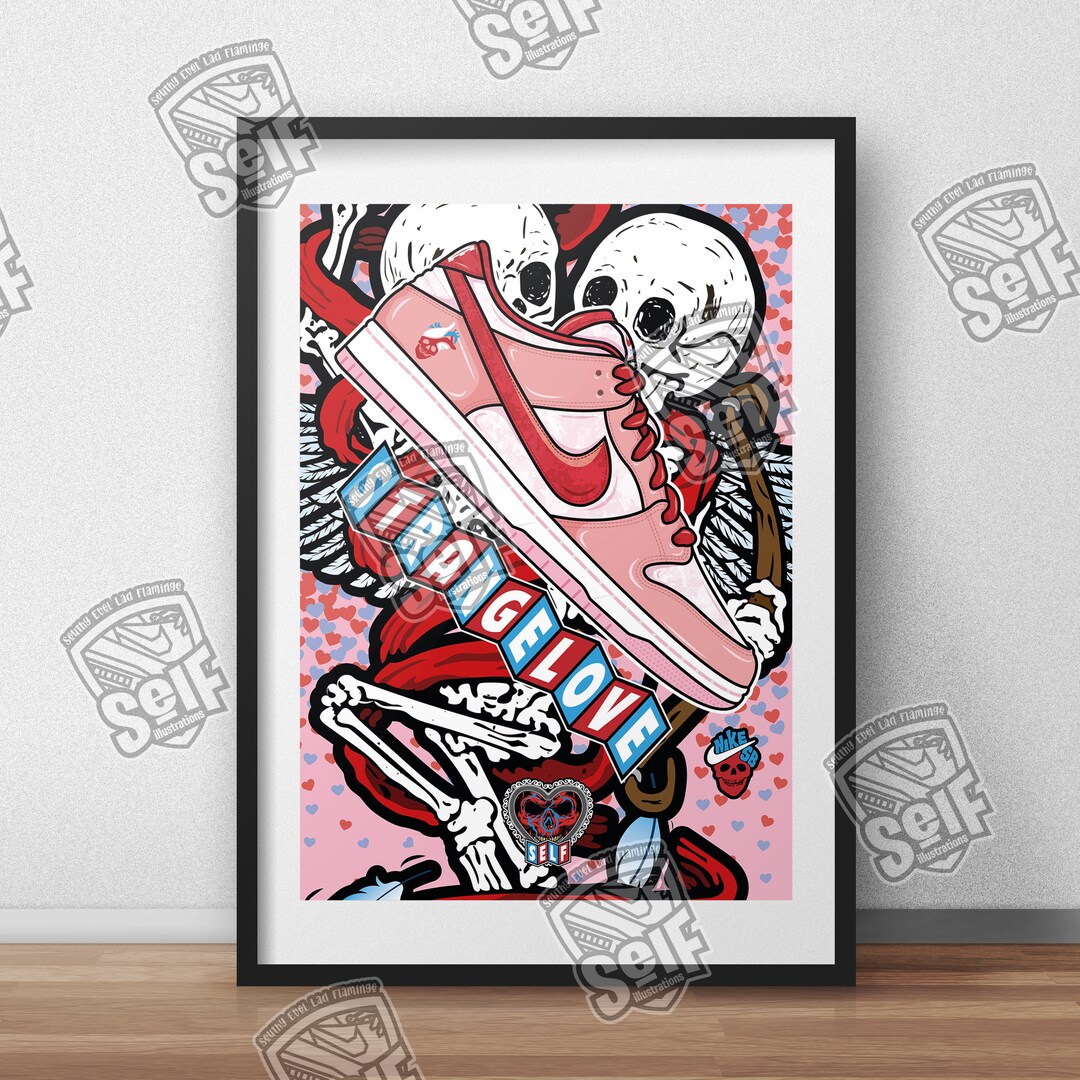 Poster SB Dunk Low StrangeLove / Cartel / Deco / Poster Print ...