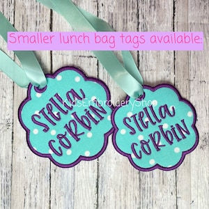 Custom Personalized Backpack Tags, Custom Bag Tags, Personalized ...