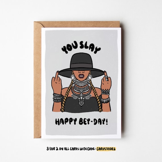 Beyonce Birthday Card Beyonce Birthday Cards | Boomf