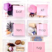 Montessori Pink Phonetic Language Series Bundle [PHOTOS] - Primary ...