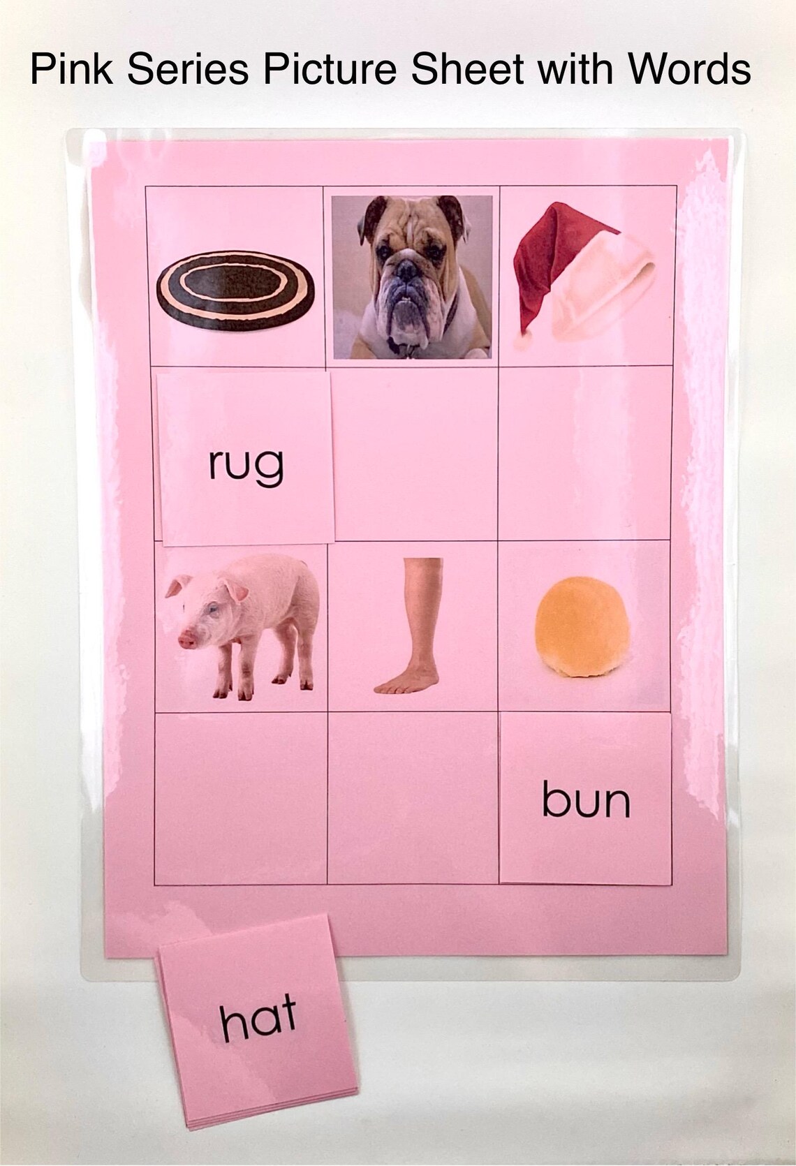 Montessori Pink Series Full Set - Etsy