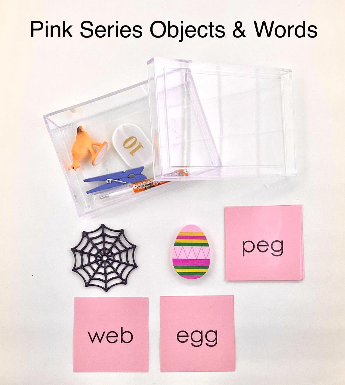 Montessori Pink Series Full Set - Etsy