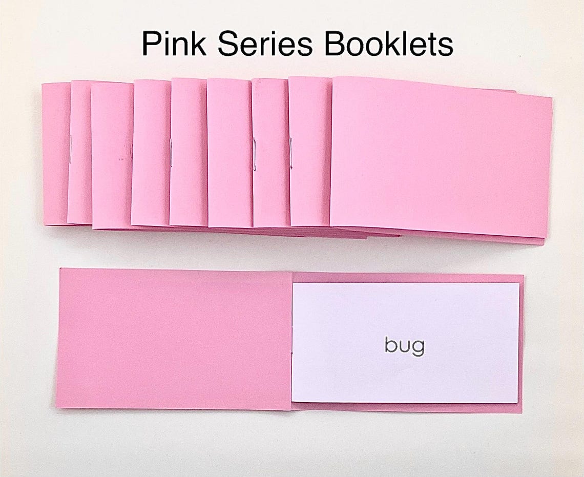 Montessori Pink Series Full Set - Etsy