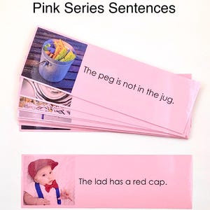Montessori Pink Series Full Set - Etsy