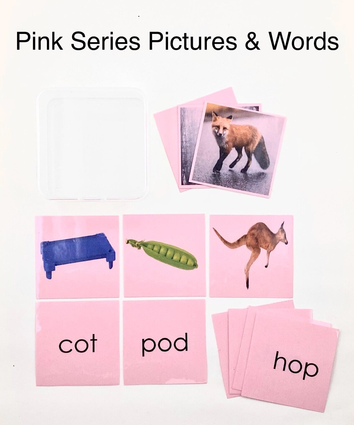 Montessori Pink Series Full Set - Etsy