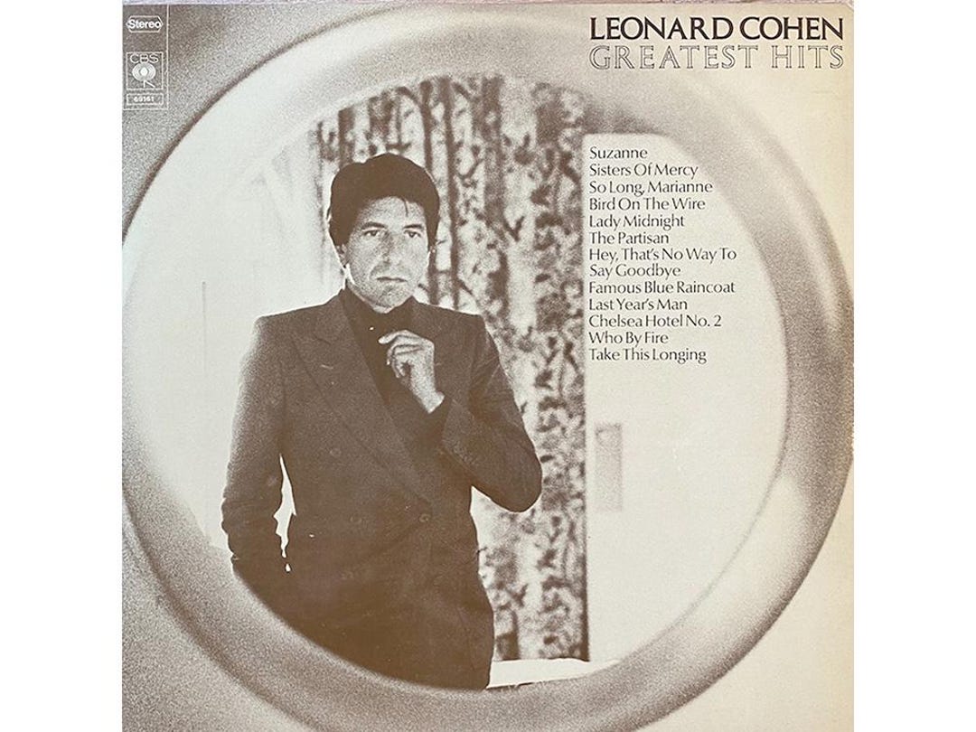 Vinyl LP Leonard Cohen - Etsy