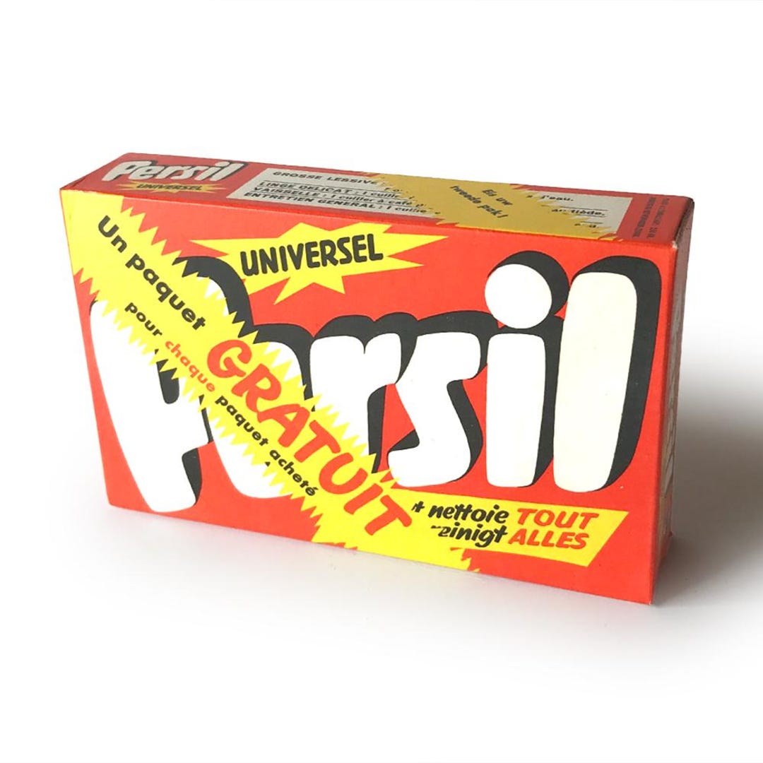 Old Packaging Persil - Etsy