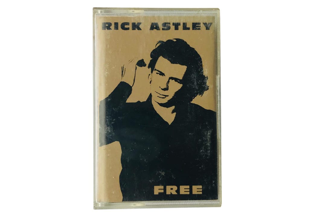 CASSETTE - Rick Astley - Etsy