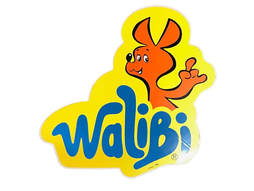 Vintage Sticker Walibi - Etsy