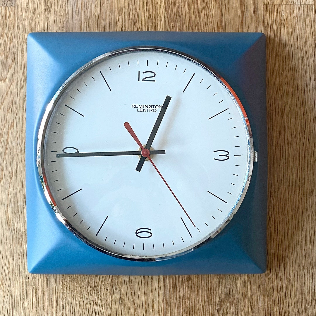 Remington Lektro Wall Clock - Etsy