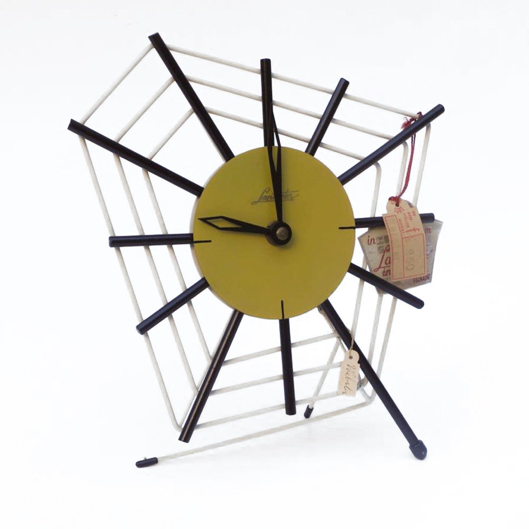 Unique Fifties Clock 'webster' NEW From Old Store Stock - Etsy