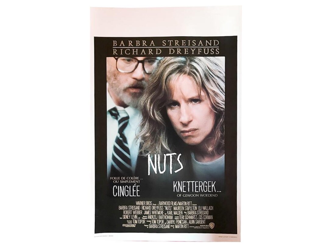 Vintage Movie Poster 'nuts' in Mint Condition - Etsy