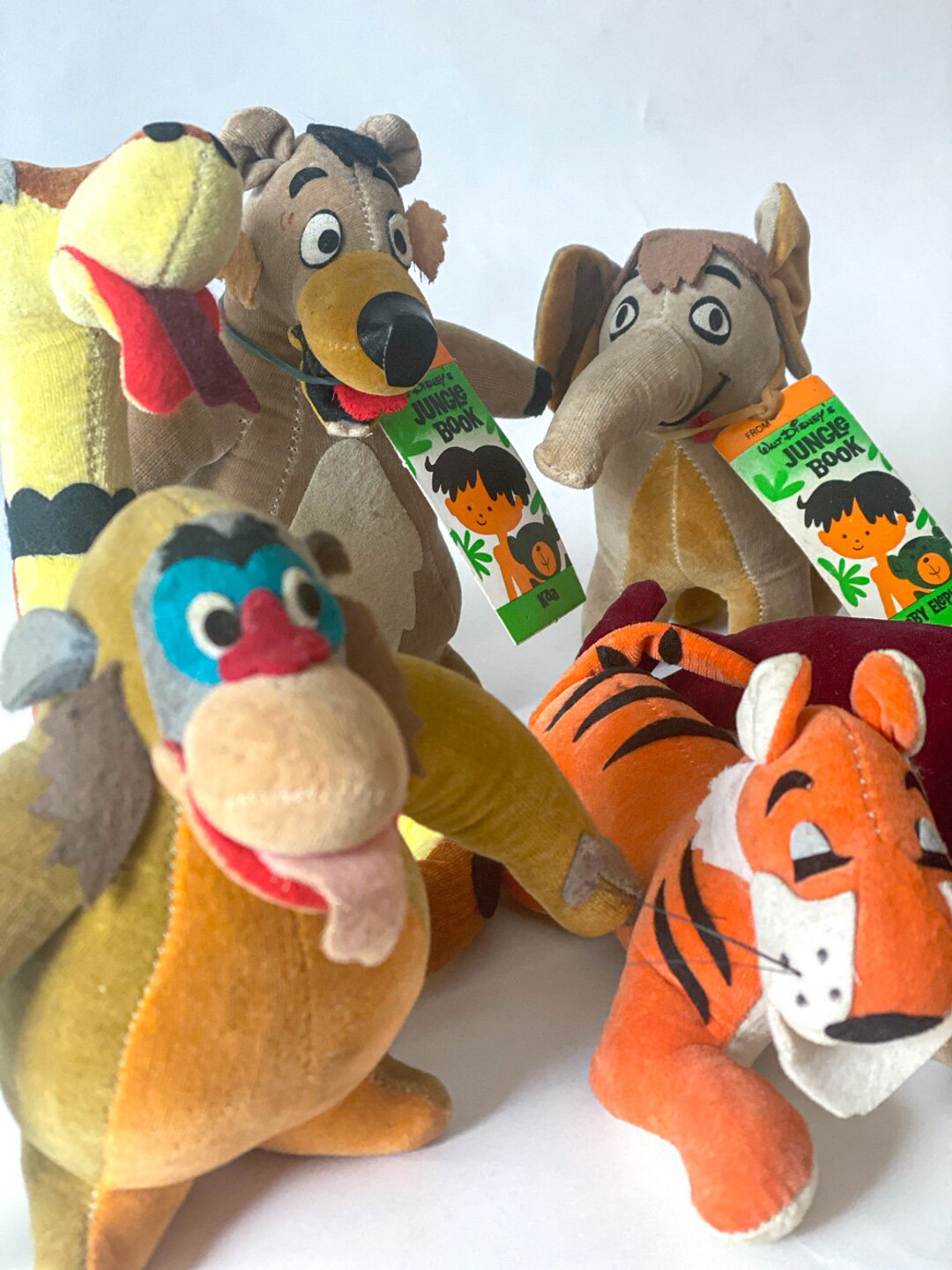 Felt Jungle Book Figures 1966 Complete Set of 7 Pieces - Etsy