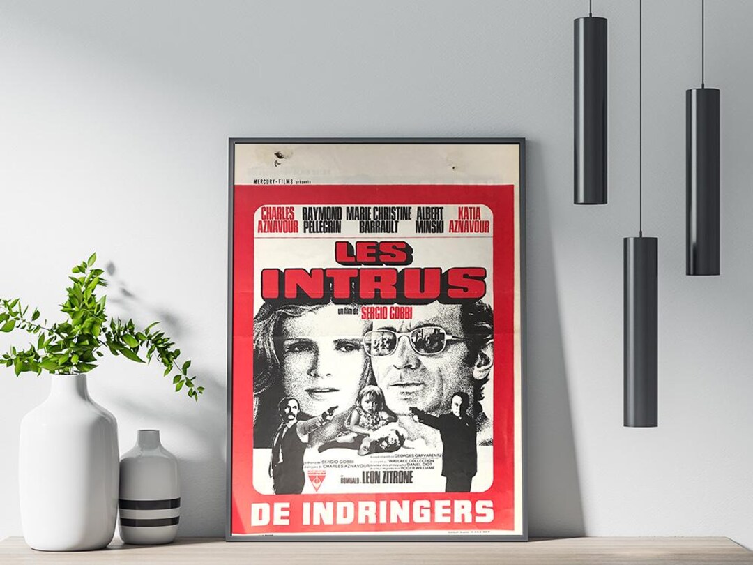 Vintage Movie Poster 'les Intrus' (1972) - in Mint Condition - Etsy