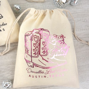 Custom Last Rodeo Bachelorette Bag | Let's Go Girls | Cowgirl Tote Bag ...