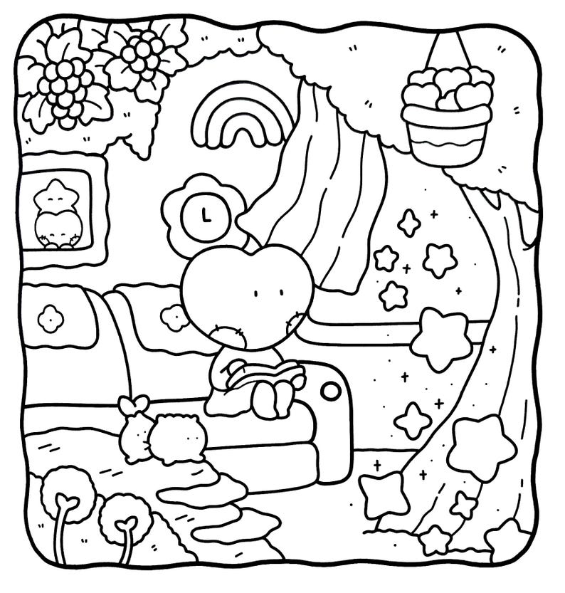 Lala Friends Libro para colorear completo Coco Wyo PDF - Etsy México